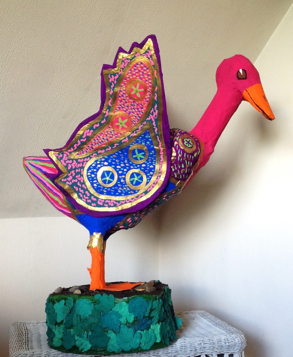 Dr Goose - Paper mâché , in Papier mâché